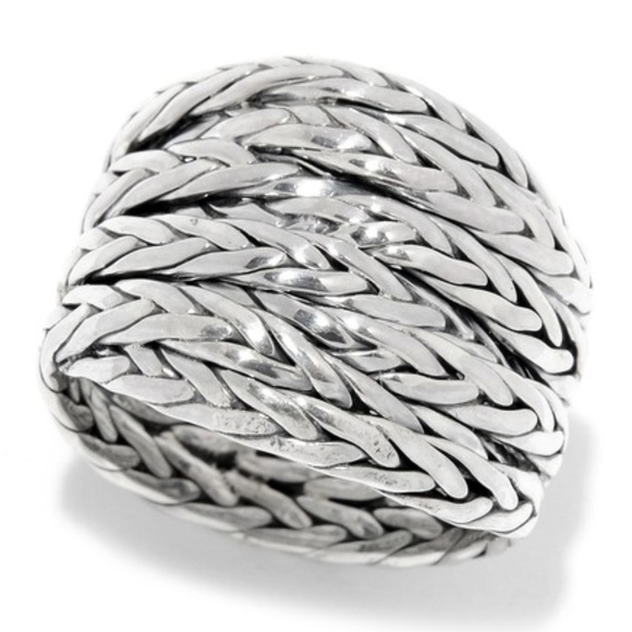 Samuel B. | Jewelry | Samuel B Jewelry Sterling Silver 8 Row Byzantine ...
